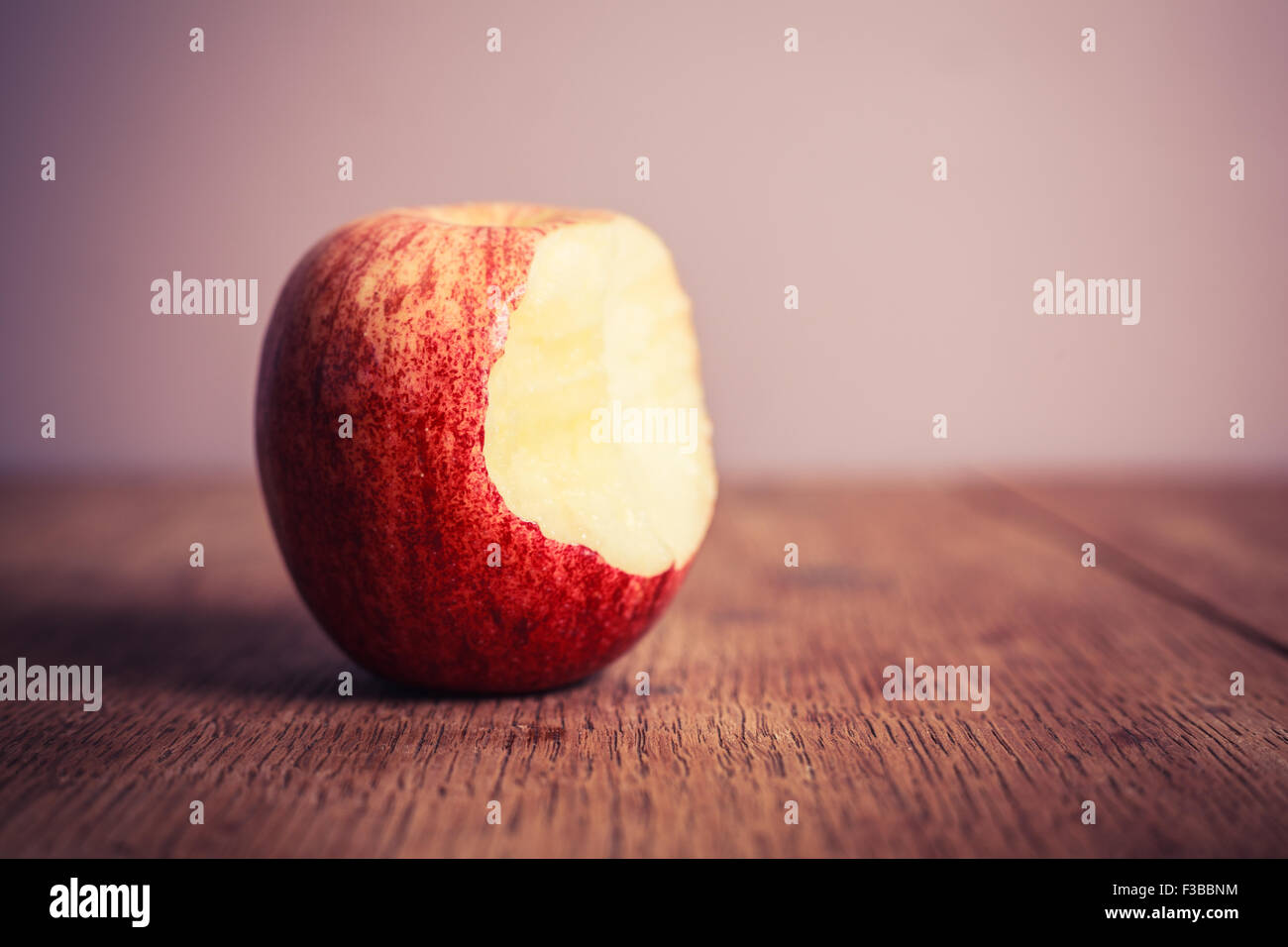 Half eaten apple hi-res stock photography and images - Alamy