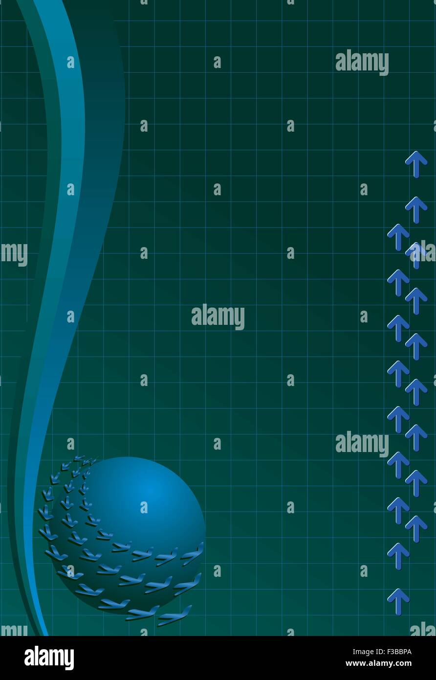 Background Composition, Web Template (Halftone) Vector Art Stock Vector ...