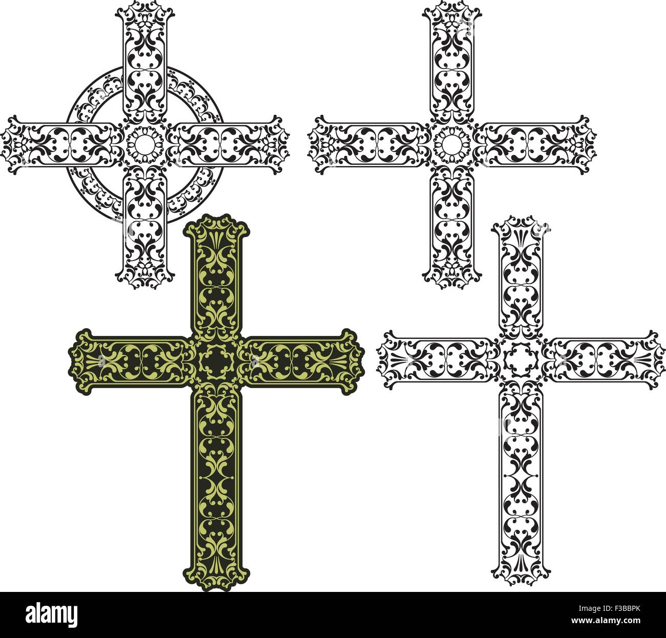 Christian Cross Design Vector Art Stock Vector Image & Art - Alamy