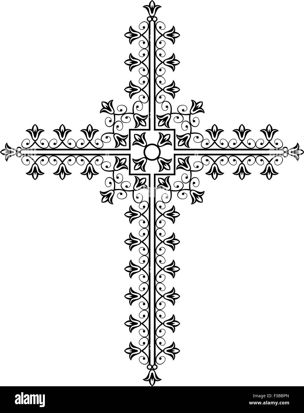 Christian Cross Design Vector Art Stock Vector Image & Art - Alamy