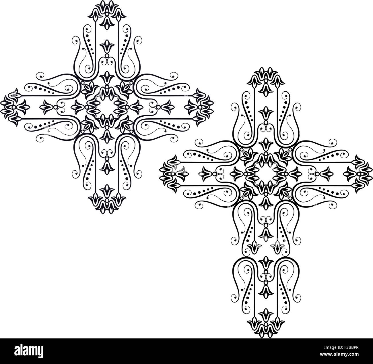 Christian Cross Design Vector Art Stock Vector Image & Art - Alamy