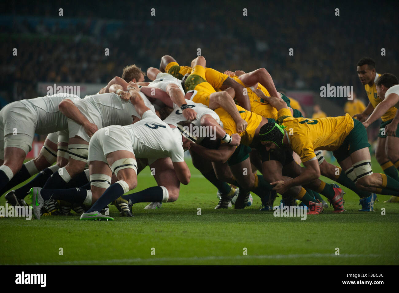 Twickenham Stadium, London, UK. 3rd October, 2015. England v Australia ...
