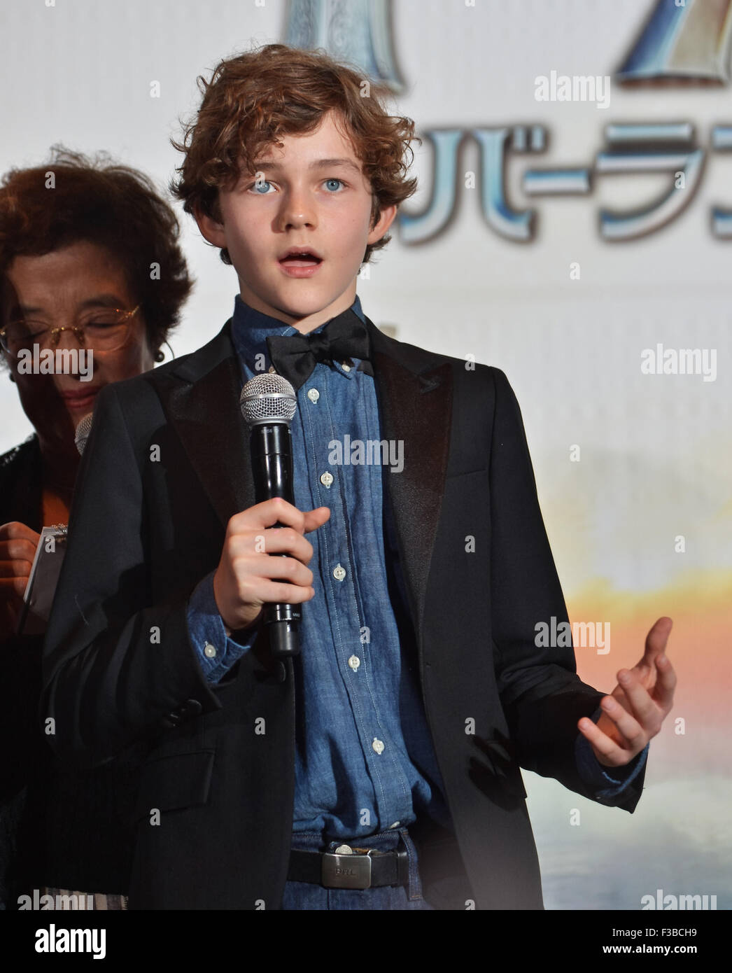 October 1, 2015, Tokyo, Japan : Actor Levi Miller attends the Japan ...