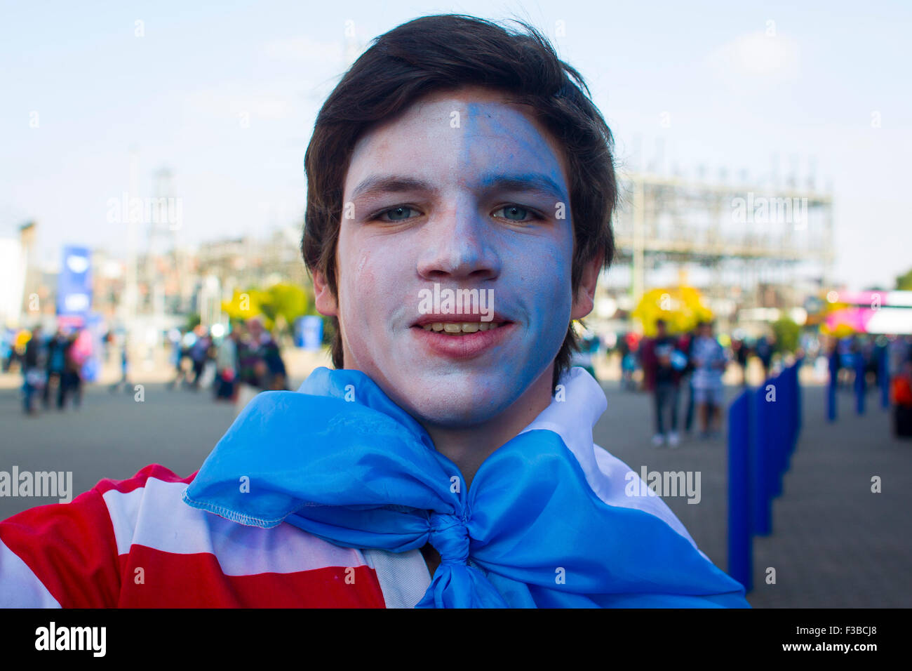 King Power Stadium, Leicester, UK. 04th Oct, 2015. Rugby World Cup ...