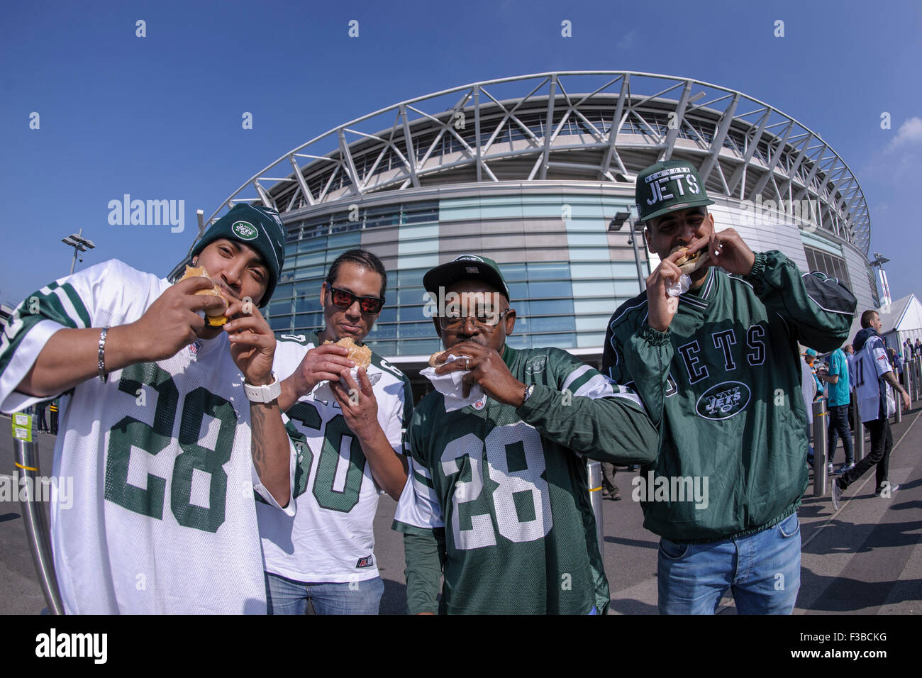 Wembley Stadium. 04th Oct, 2015. London, England. NFL International ...