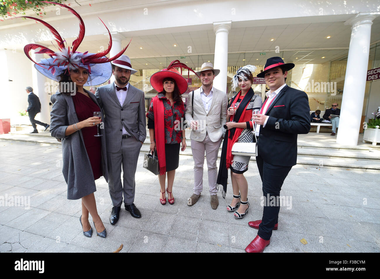 Longchamp Racecourse, Paris, France. 04th Oct, 2015. The Arc D'Triomphe ...
