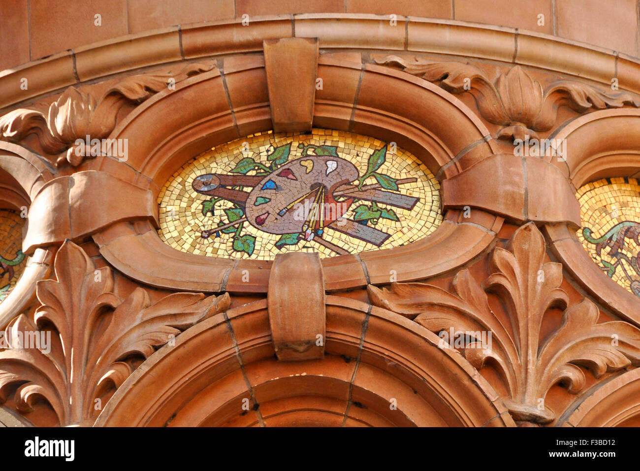Mosaic on building hi-res stock photography and images - Alamy