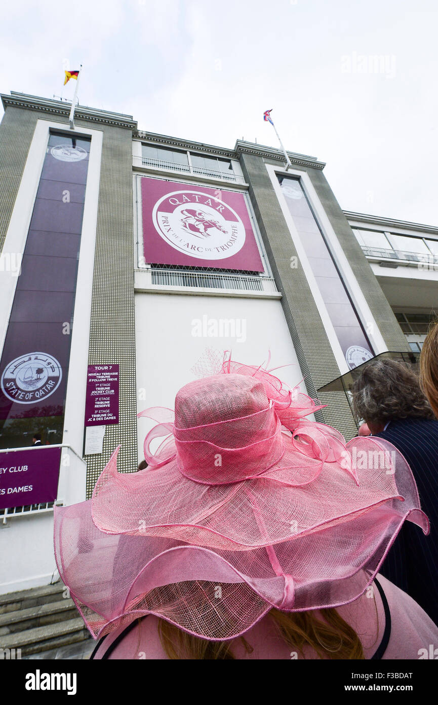 Longchamp Racecourse, Paris, France. 04th Oct, 2015. The Arc D'Triomphe ...