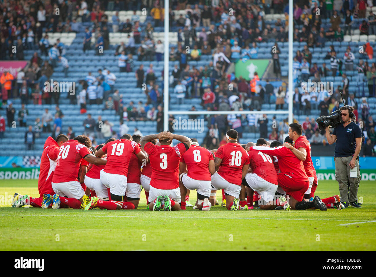 Leicester, UK. 04th Oct, 2015. Rugby World Cup. Argentina versus Tonga ...