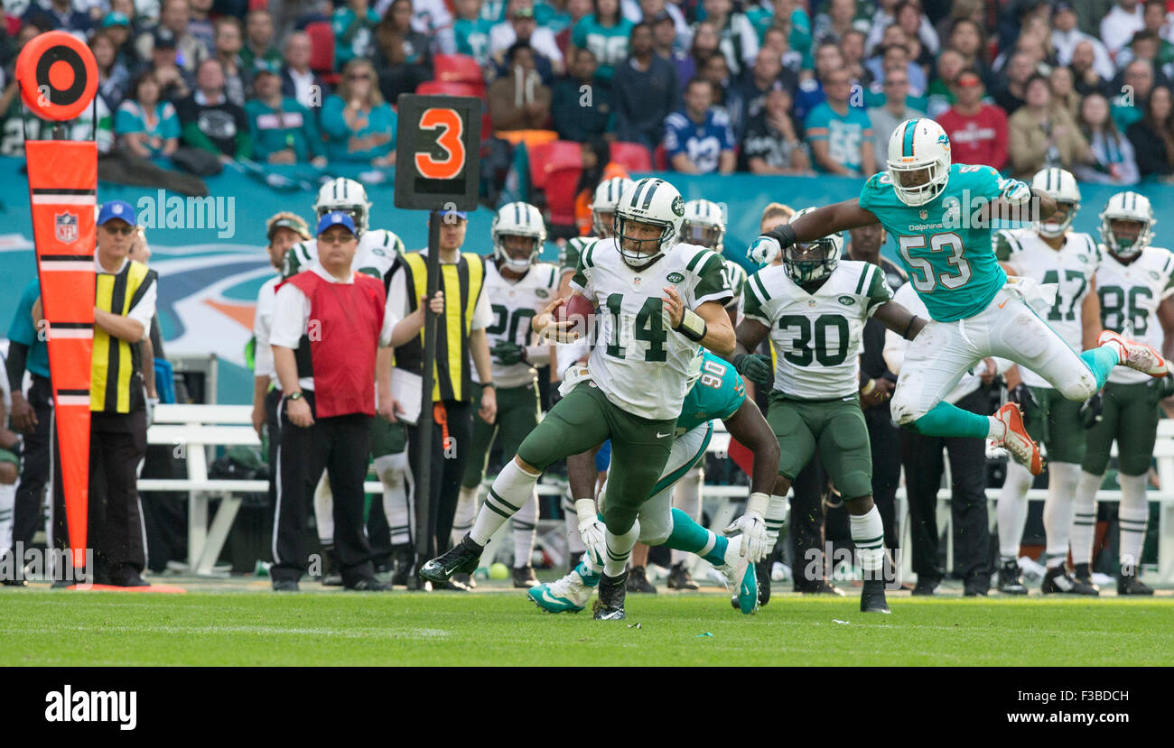 Wembley Stadium, London, UK. 04th Oct, 2015. NFL International Series ...