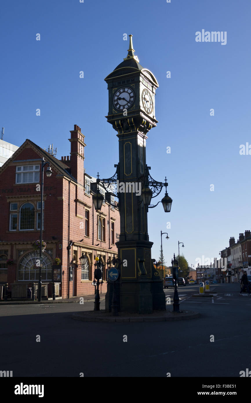 The Chamberlain Clock the Jewellery Quarter of Birmingham Stock Photo ...