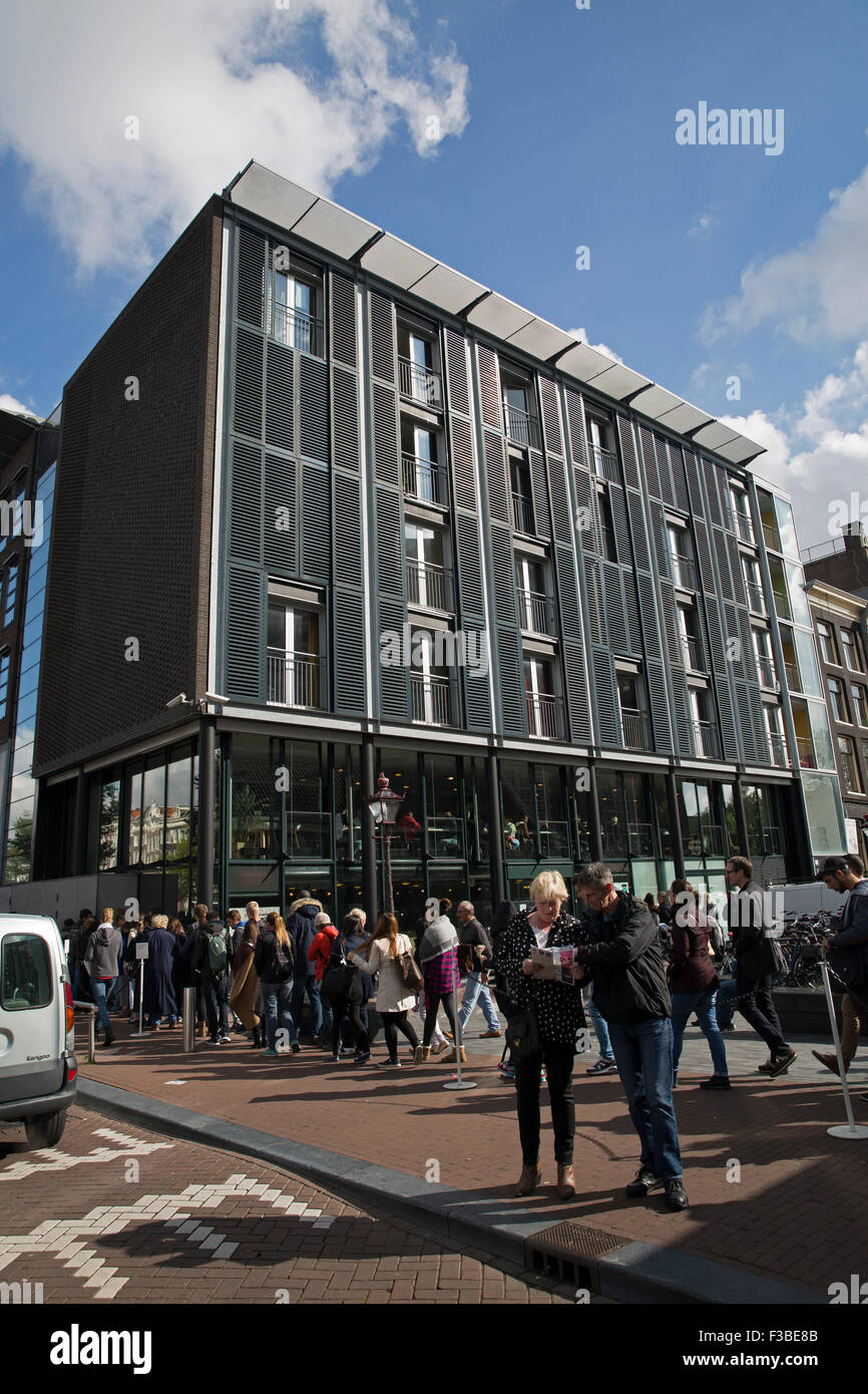 Anne Franks house in Amsterdam Stock Photo - Alamy