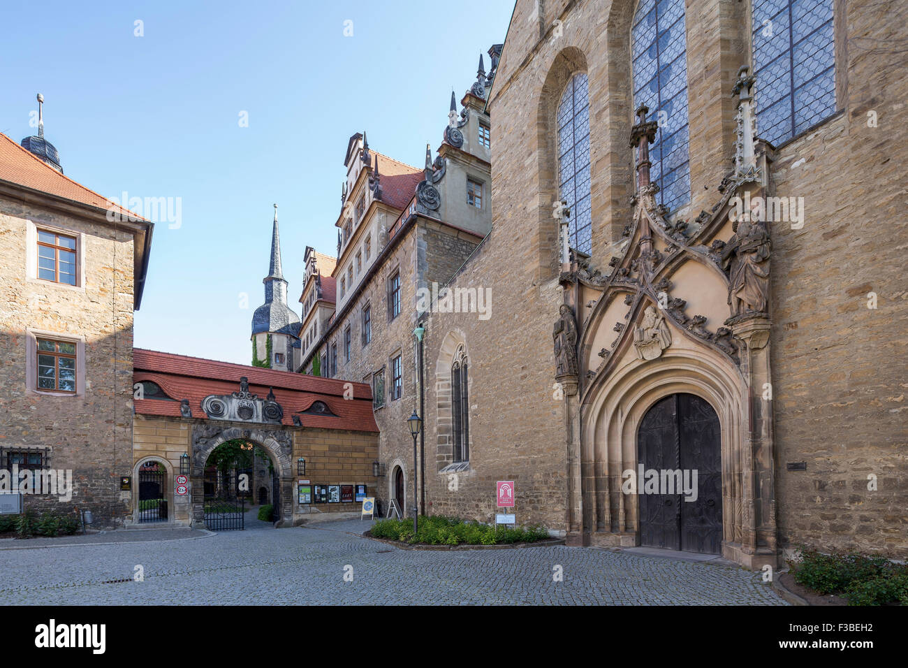 Merseburg castle, Germany Stock Photo - Alamy
