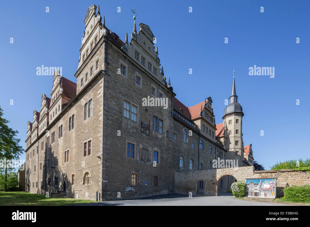 Merseburg castle, Germany Stock Photo - Alamy