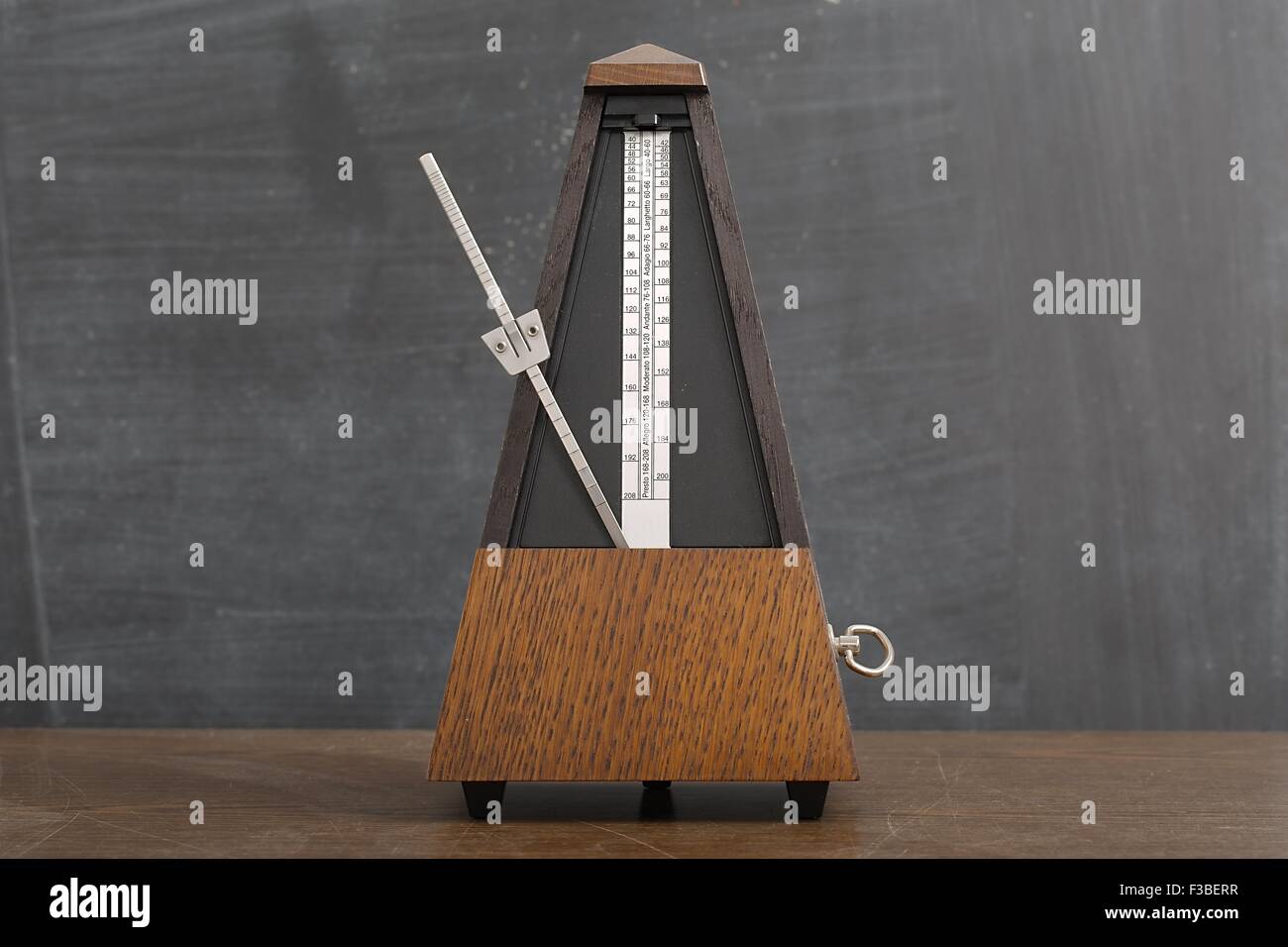 Old Classic Metronome Stock Photo - Alamy