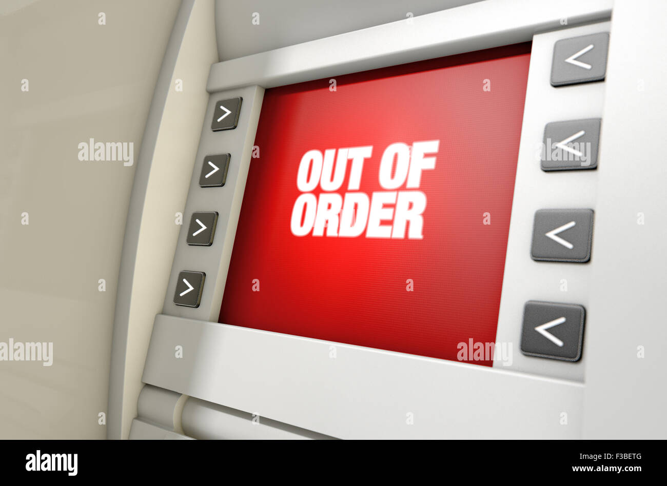 Atm out of order hi-res stock photography and images - Alamy