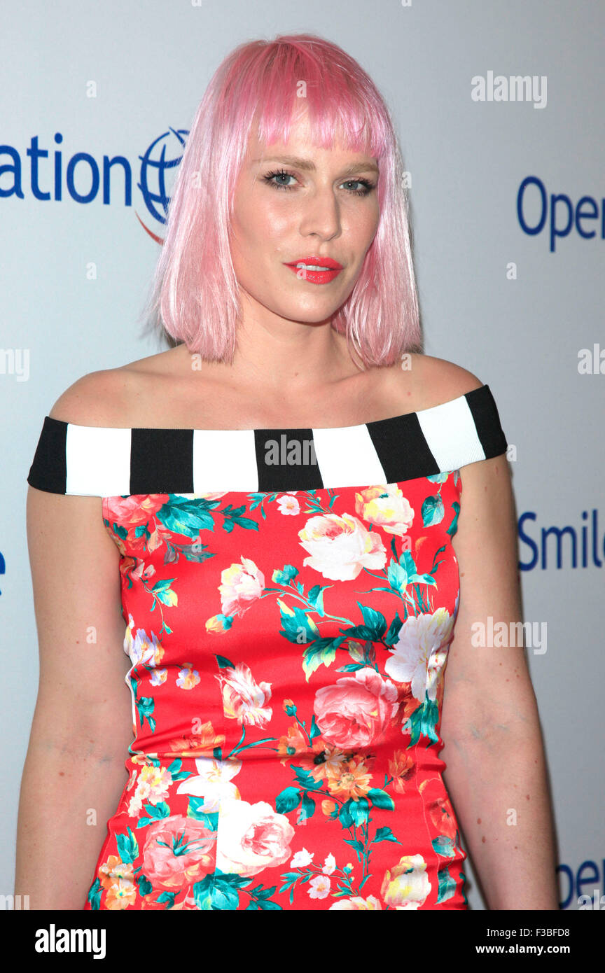 Natasha Bedingfield at the Smile Gala 2015 of the Organisation ...