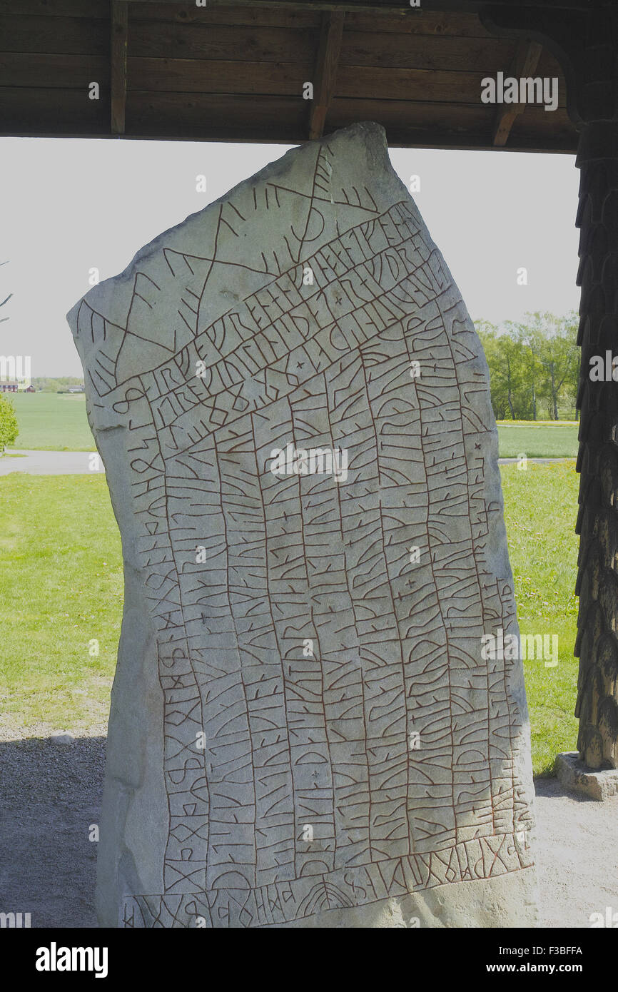 Rök stone sweden hi-res stock photography and images - Alamy