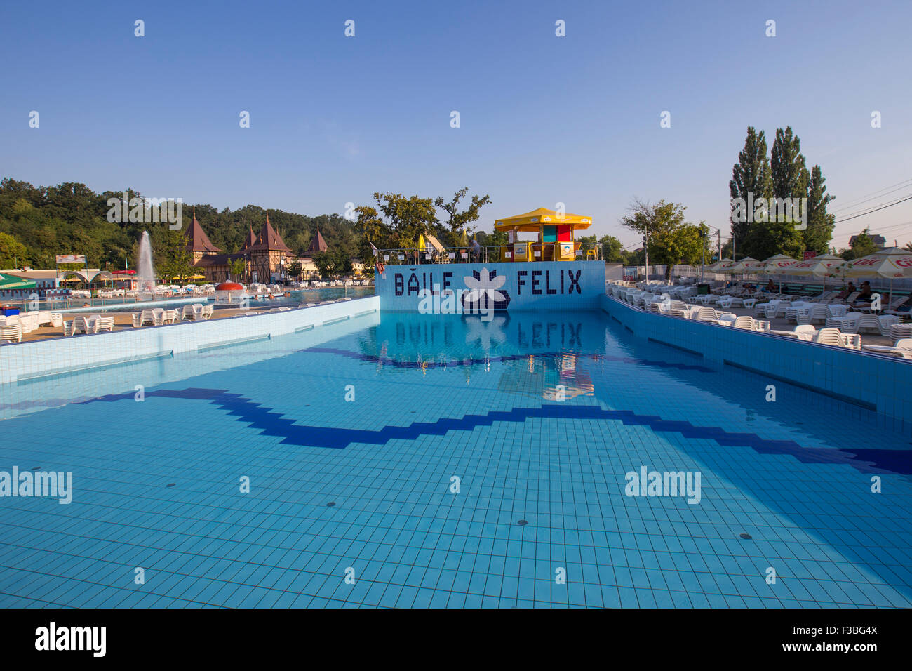 Thermal aqua park in Baile Felix Romania summer 2015 Stock Photo - Alamy