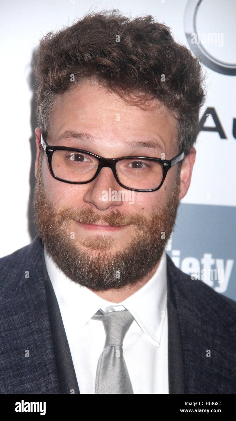 New York, New York, USA. 3rd Oct, 2015. Actor SETH ROGEN attends the ...