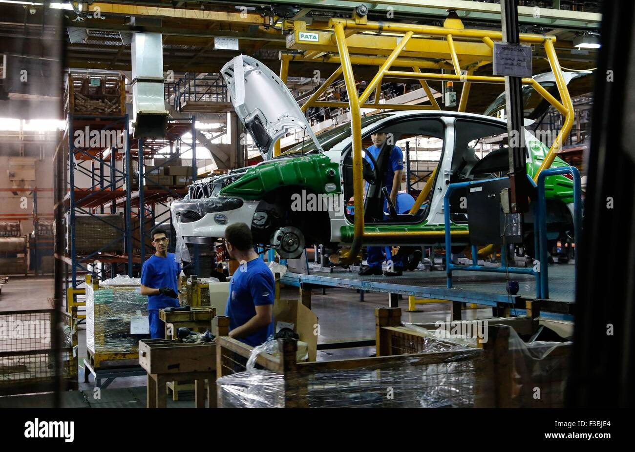 Iran car factory hi-res stock photography and images - Alamy