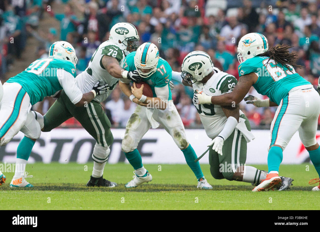Wembley Stadium, London, UK. 04th Oct, 2015. NFL International Series ...