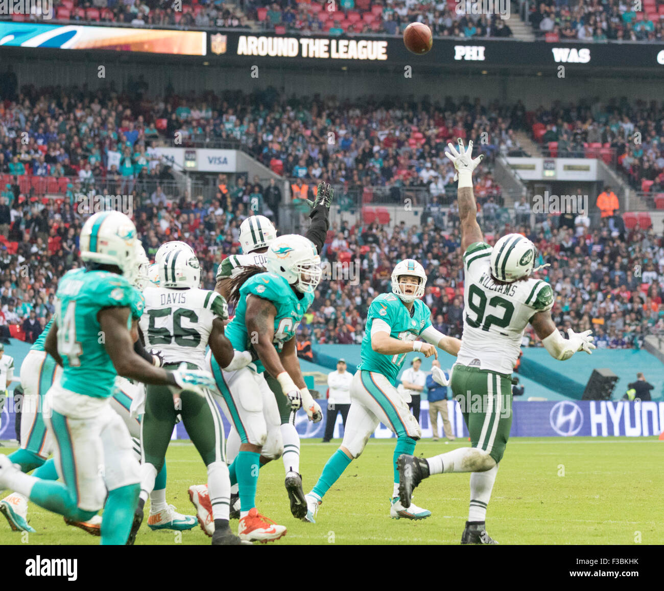 Wembley Stadium, London, UK. 04th Oct, 2015. NFL International Series ...