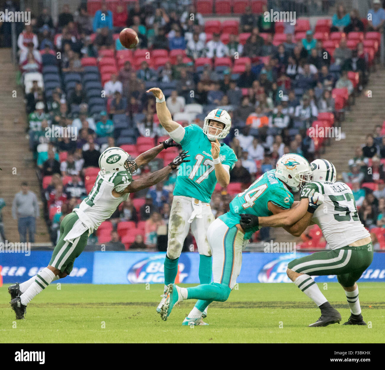 Wembley Stadium, London, UK. 04th Oct, 2015. NFL International Series ...