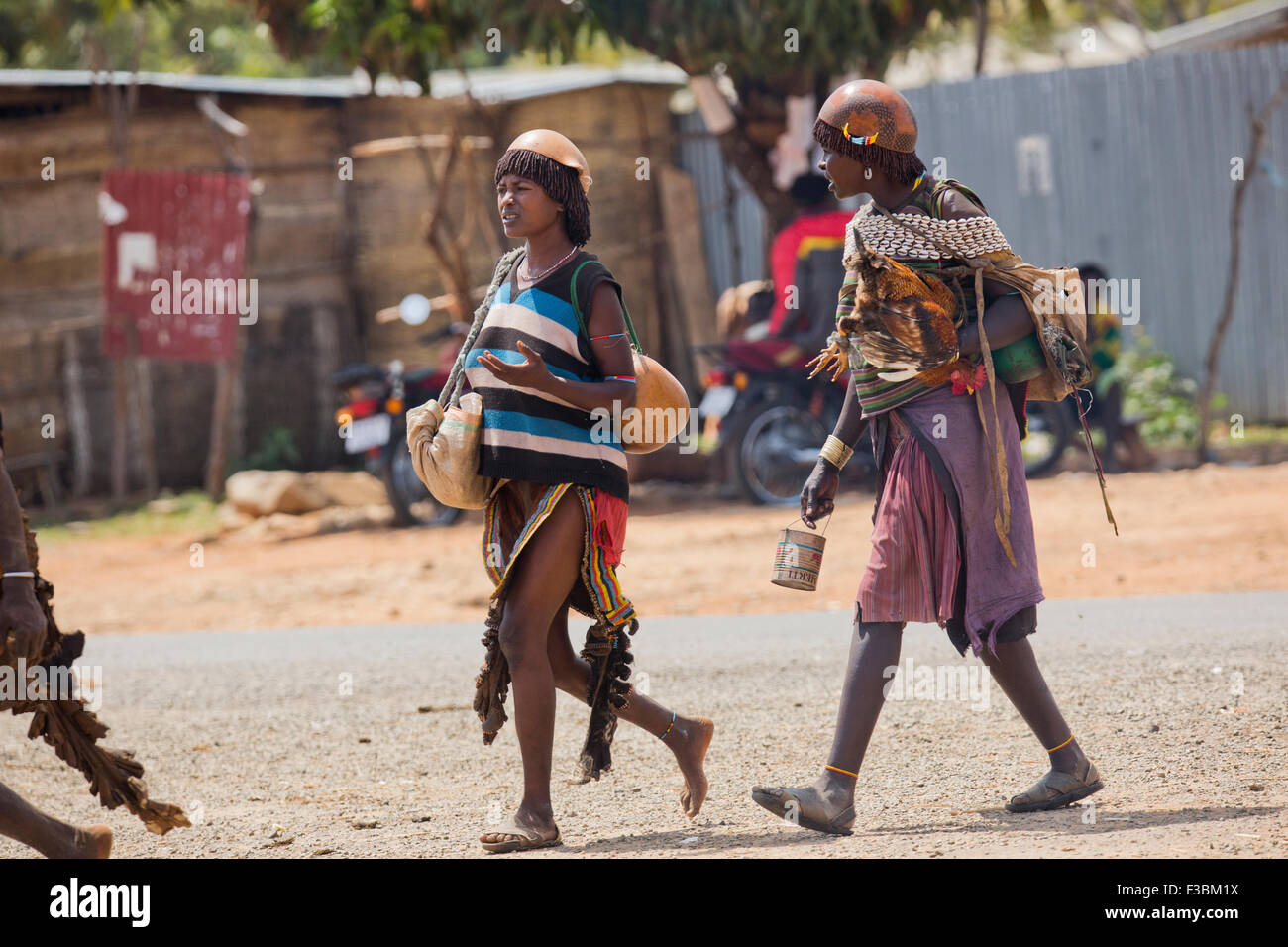 Africa, Ethiopia, Omo region, Ari Tribe woman Photographed at the ...