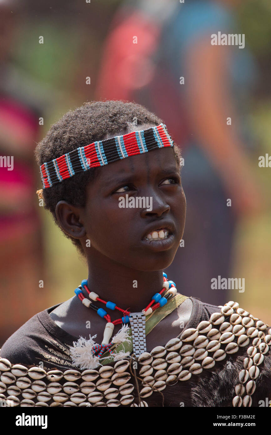 Africa, Ethiopia, Omo region, Ari Tribe woman Photographed at the ...