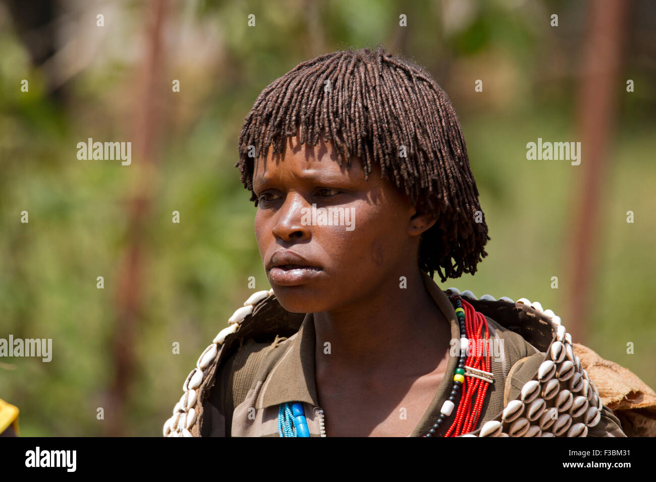 Africa, Ethiopia, Omo region, Ari Tribe woman Photographed at the ...