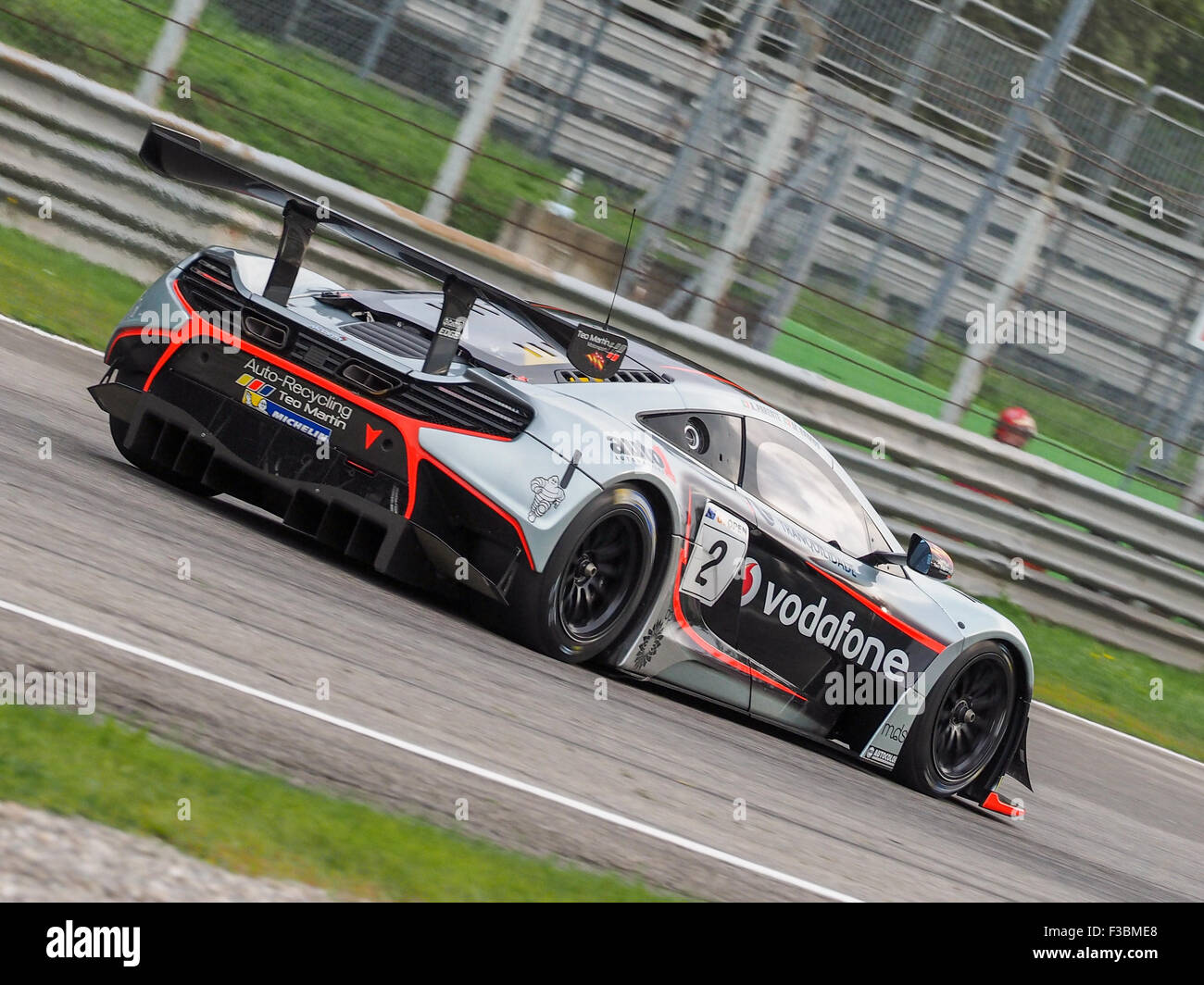 Monza, Italy, 2nd October 2015 - Alvaro Parente on McLaren 650s Credit ...