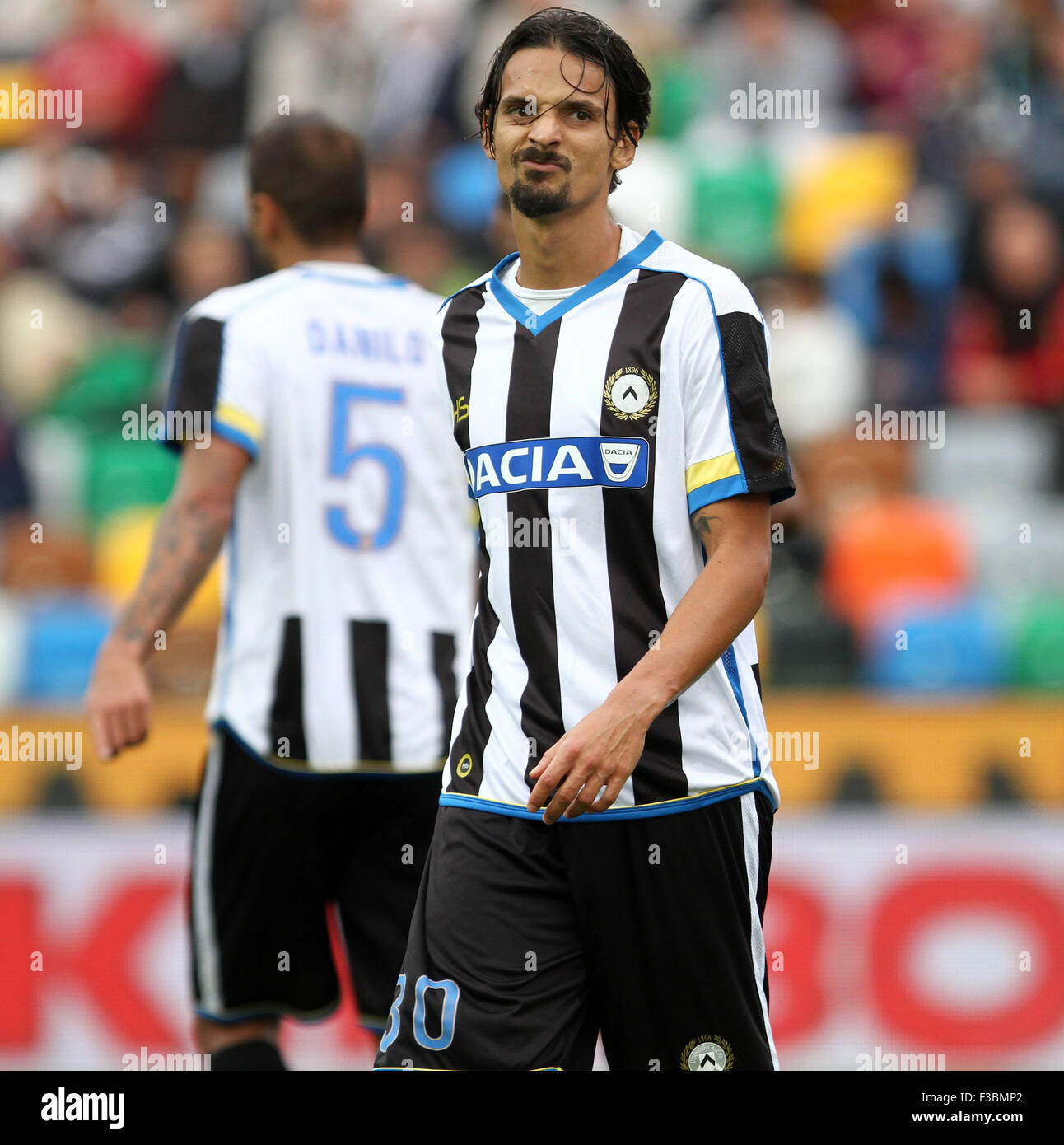 Udine, Italy. 4th October, 2015. ITALY, Udine:Udinese's defender Felipe ...