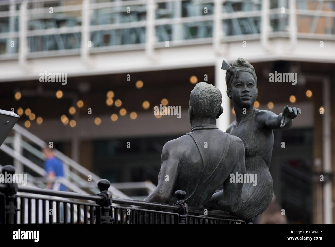 People Like Us (Pobl Fel Ni) is a bronze statue by John Clinch in ...