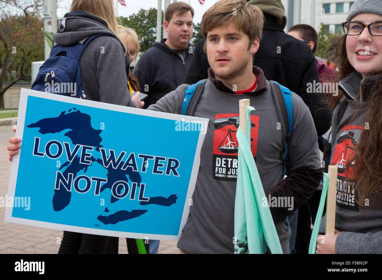 The Detroit March for Justice, which brought together those concerned ...