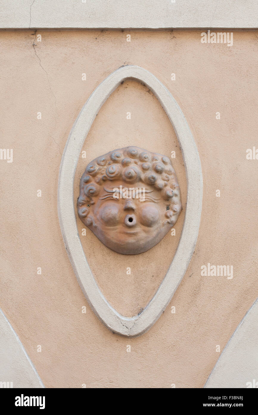 Blowing mascaron hi-res stock photography and images - Alamy