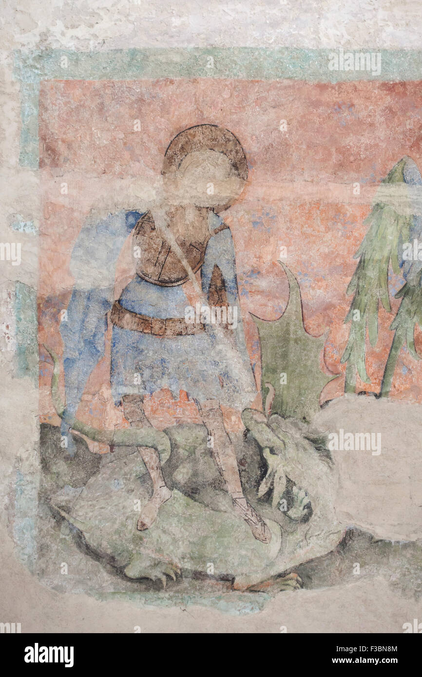 Saint george and the dragon hi-res stock photography and images - Alamy