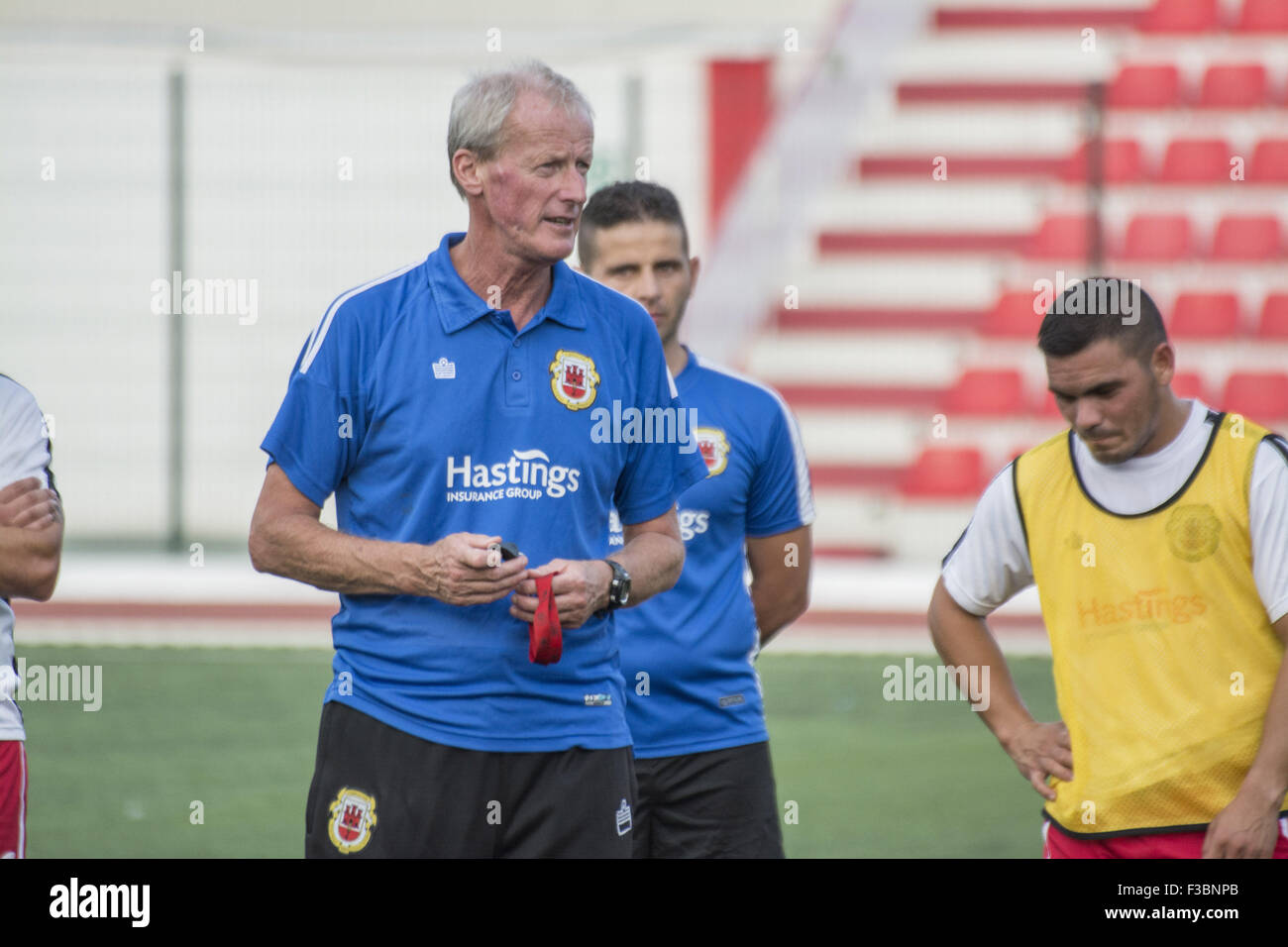 Gibraltar - 4th October 2015 - The Gibraltar football national squad ...
