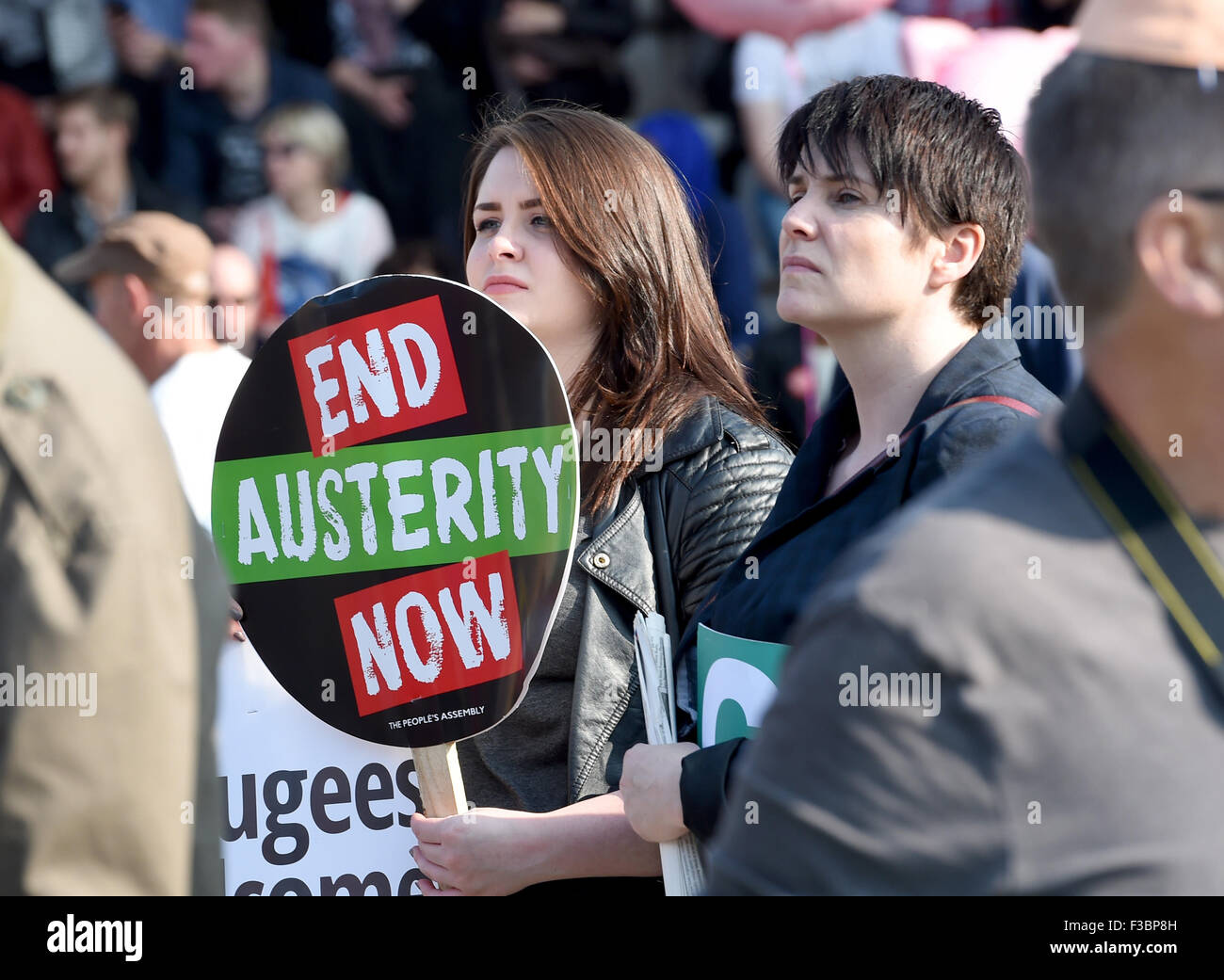 Austerity demo hi-res stock photography and images - Alamy