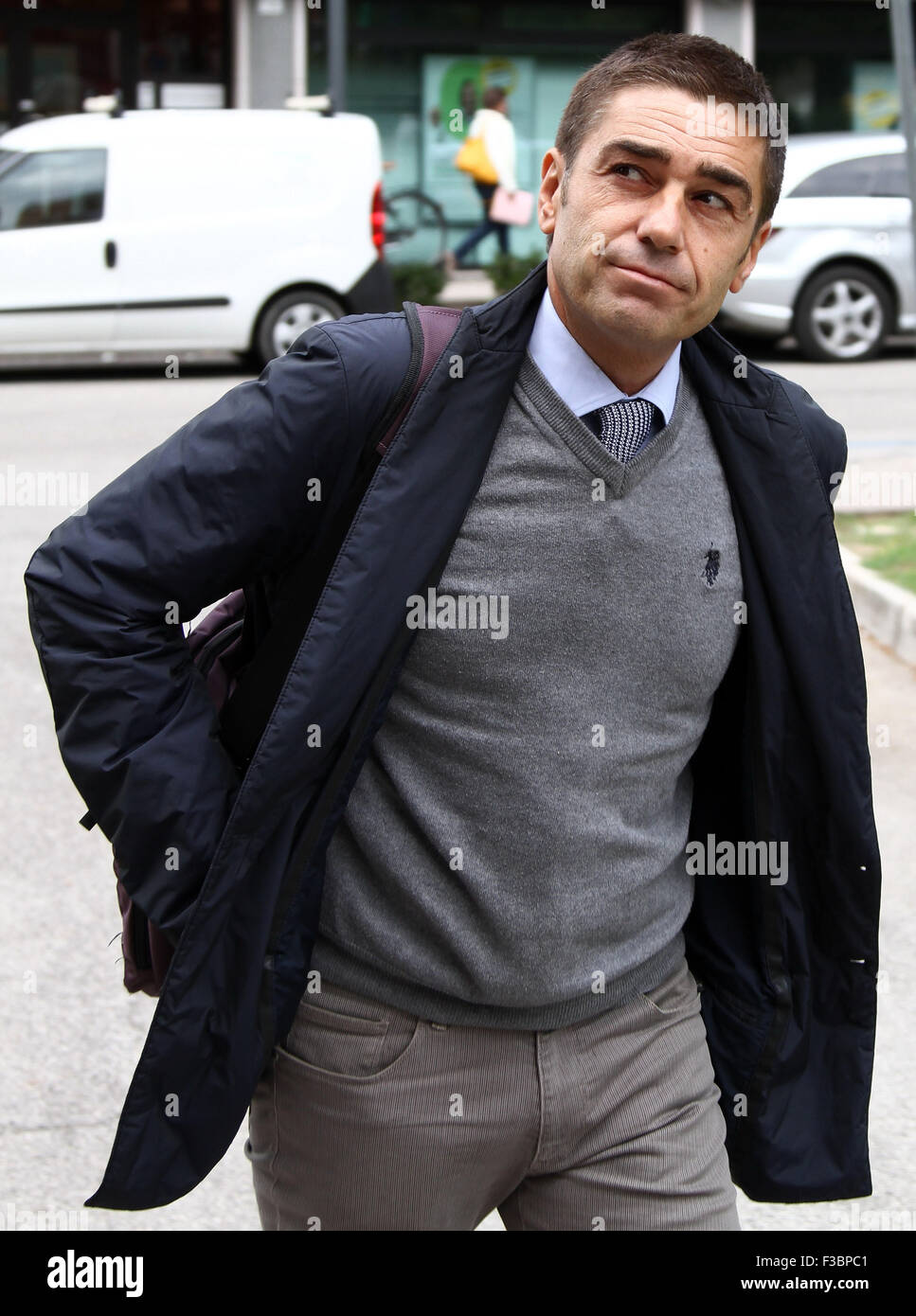 ITALY, Pordenone: Daniele Fabrizi Ragone's family lawyer arrive at the ...