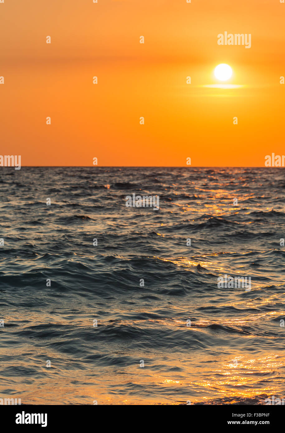 Magic sunset cloudscape over sea hi-res stock photography and images ...