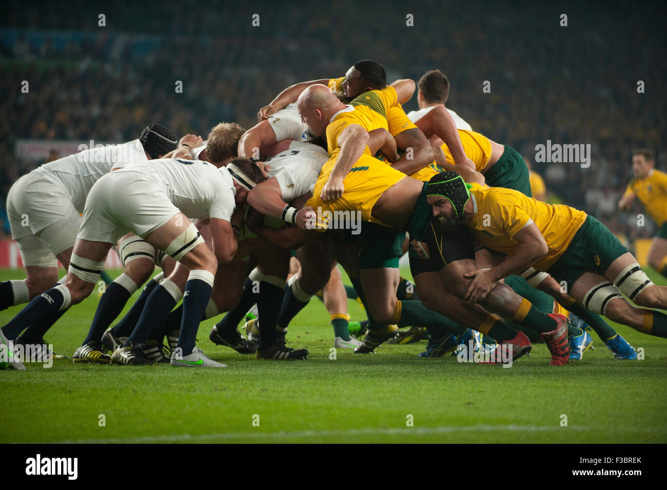 Twickenham Stadium, London, UK. 3rd October, 2015. England v Australia ...