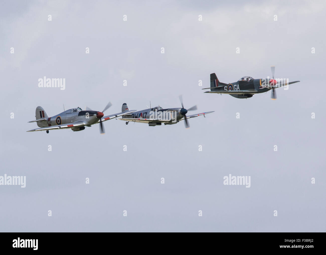 Spitfire and mustang hi-res stock photography and images - Alamy
