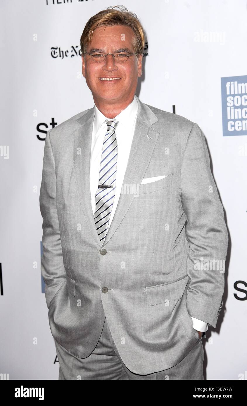 New York, NY, USA. 3rd Oct, 2015. Aaron Sorkin at arrivals for STEVE ...