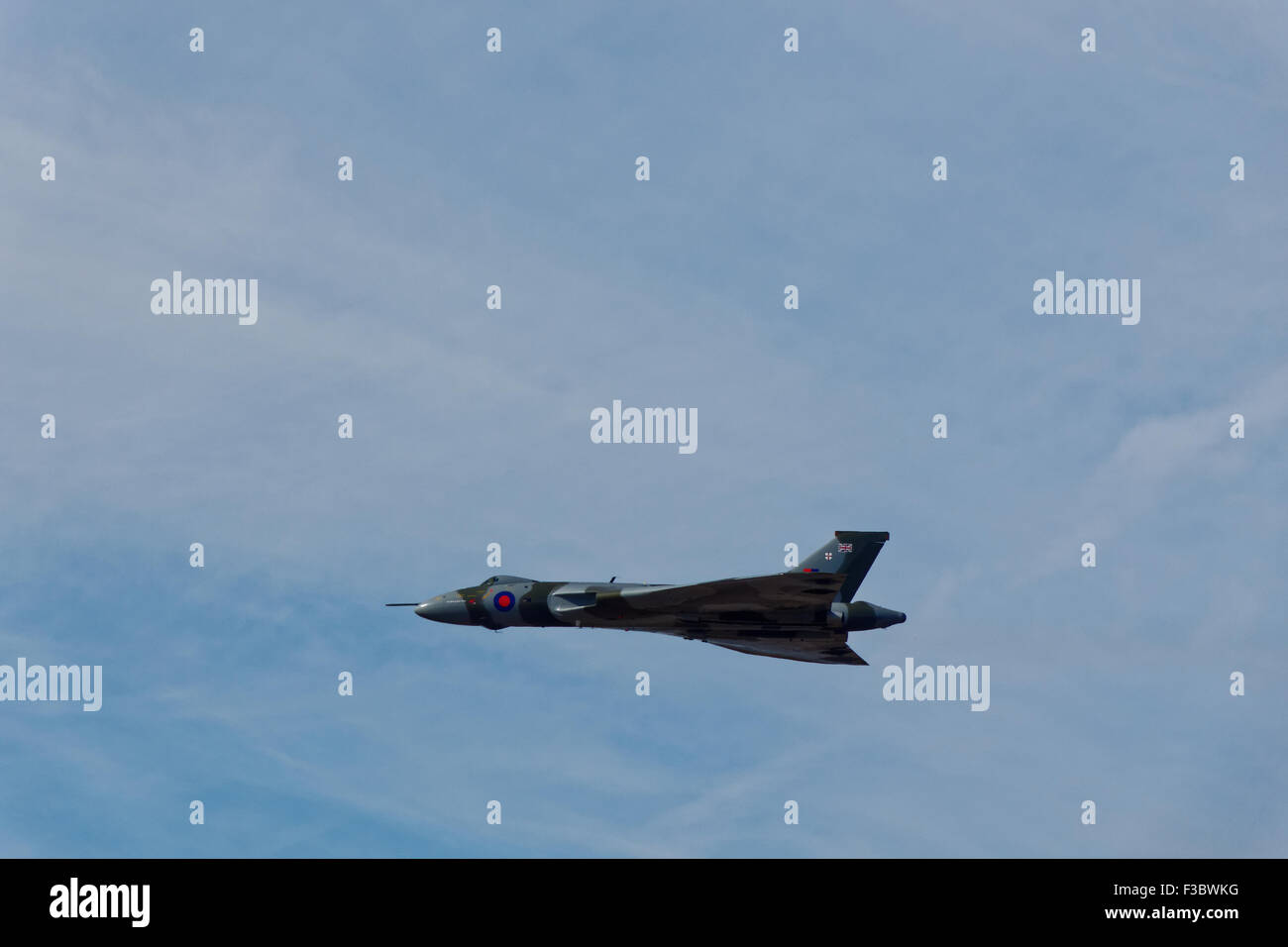 Vulcan Bomber XH558 Stock Photo - Alamy