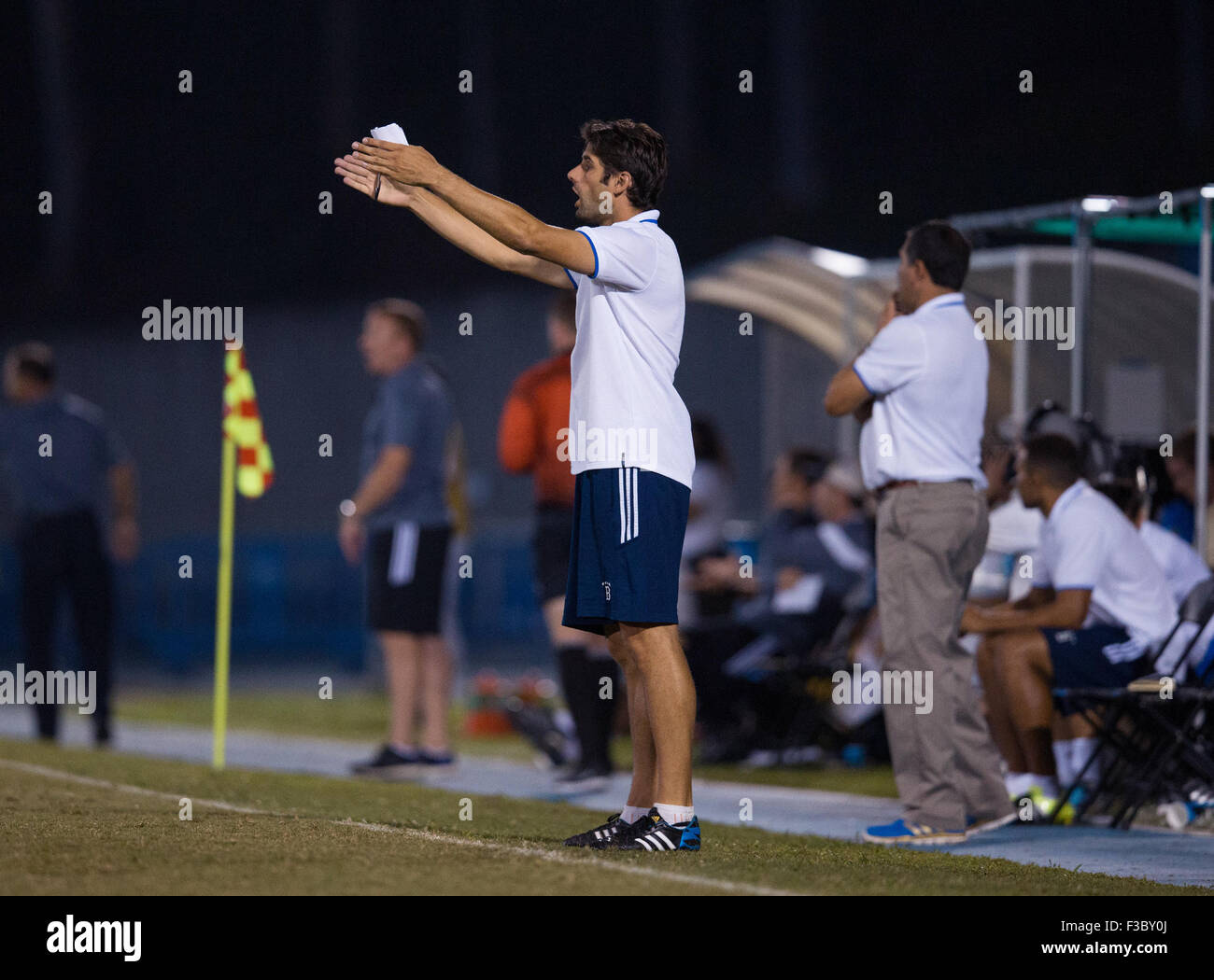 Los Angeles, CA, USA. 27th Sep, 2015. UCLA associate head coach Nick ...