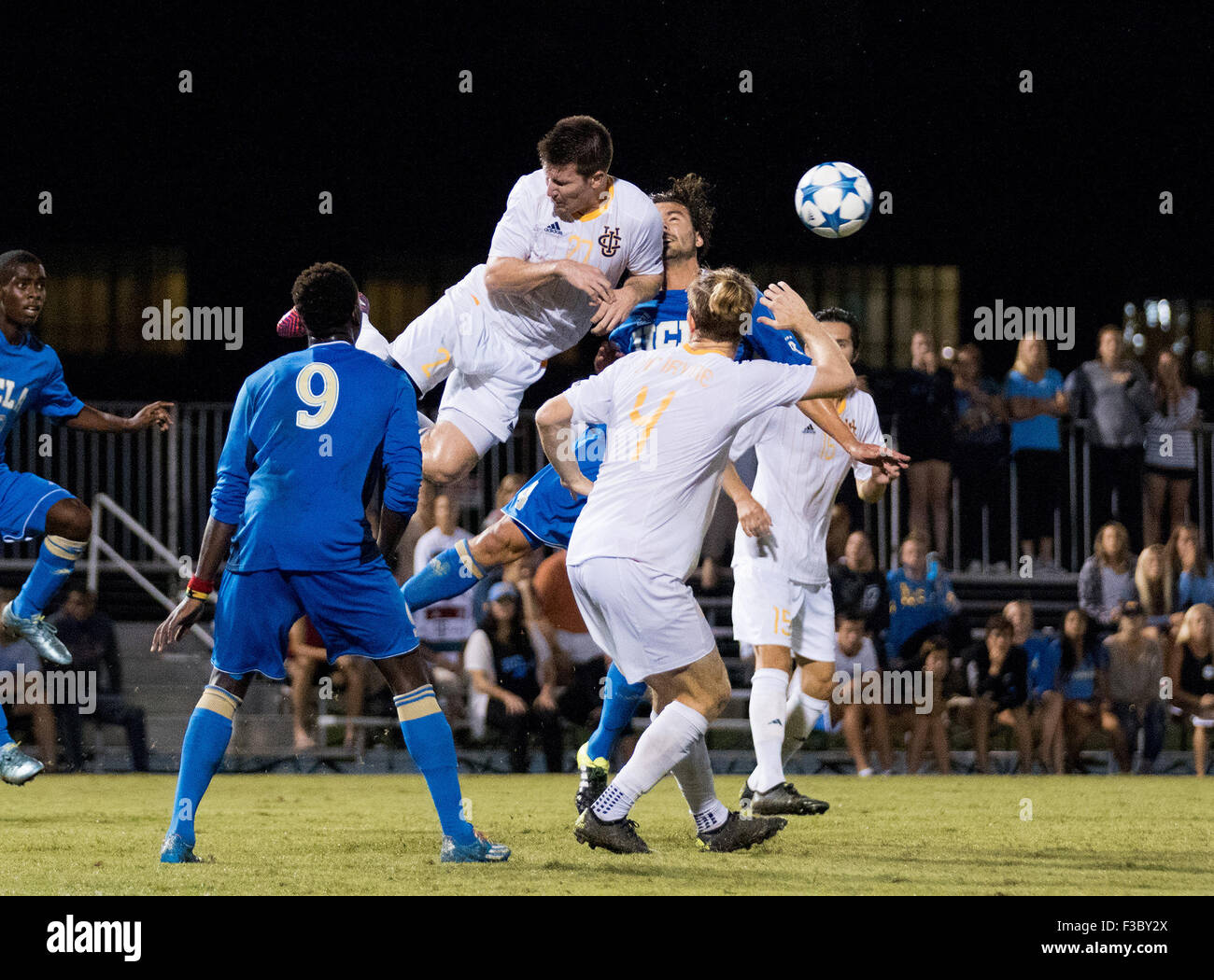 Los Angeles, CA, USA. 27th Sep, 2015. UCLA midfielder (4) Grady Howe ...