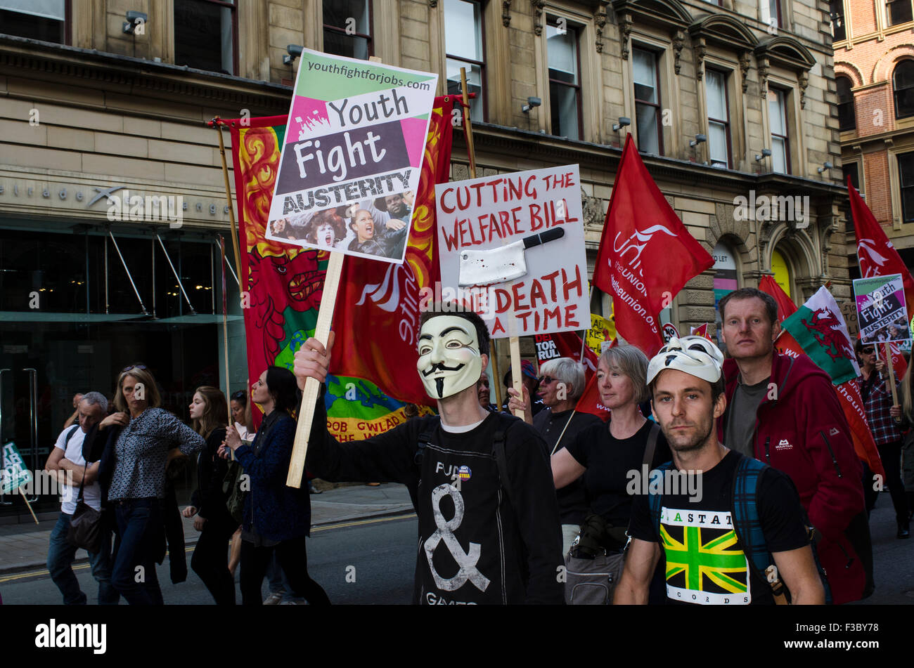 Protest the tory party conference hi-res stock photography and images ...