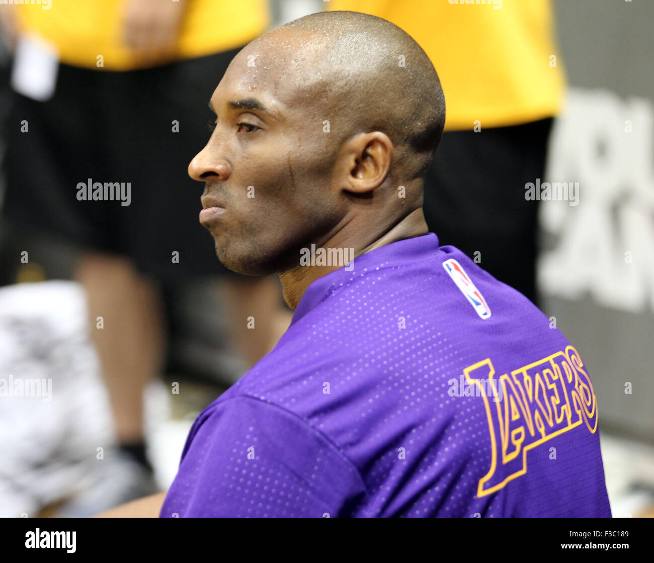 October 4, 2015 - Los Angeles Lakers guard Kobe Bryant #24 during ...