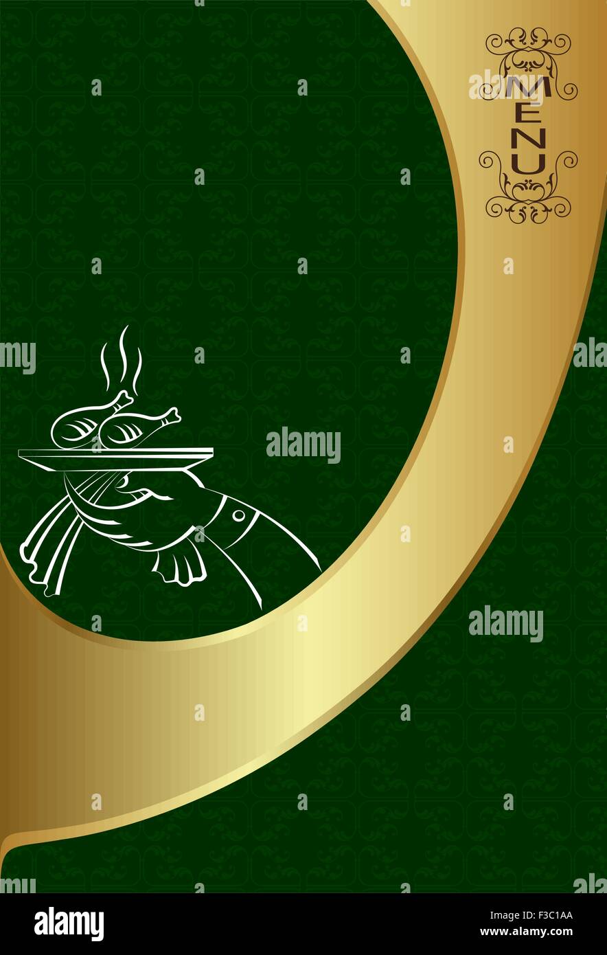 Menu Card Design Template Vector Art Stock Vector Image & Art - Alamy